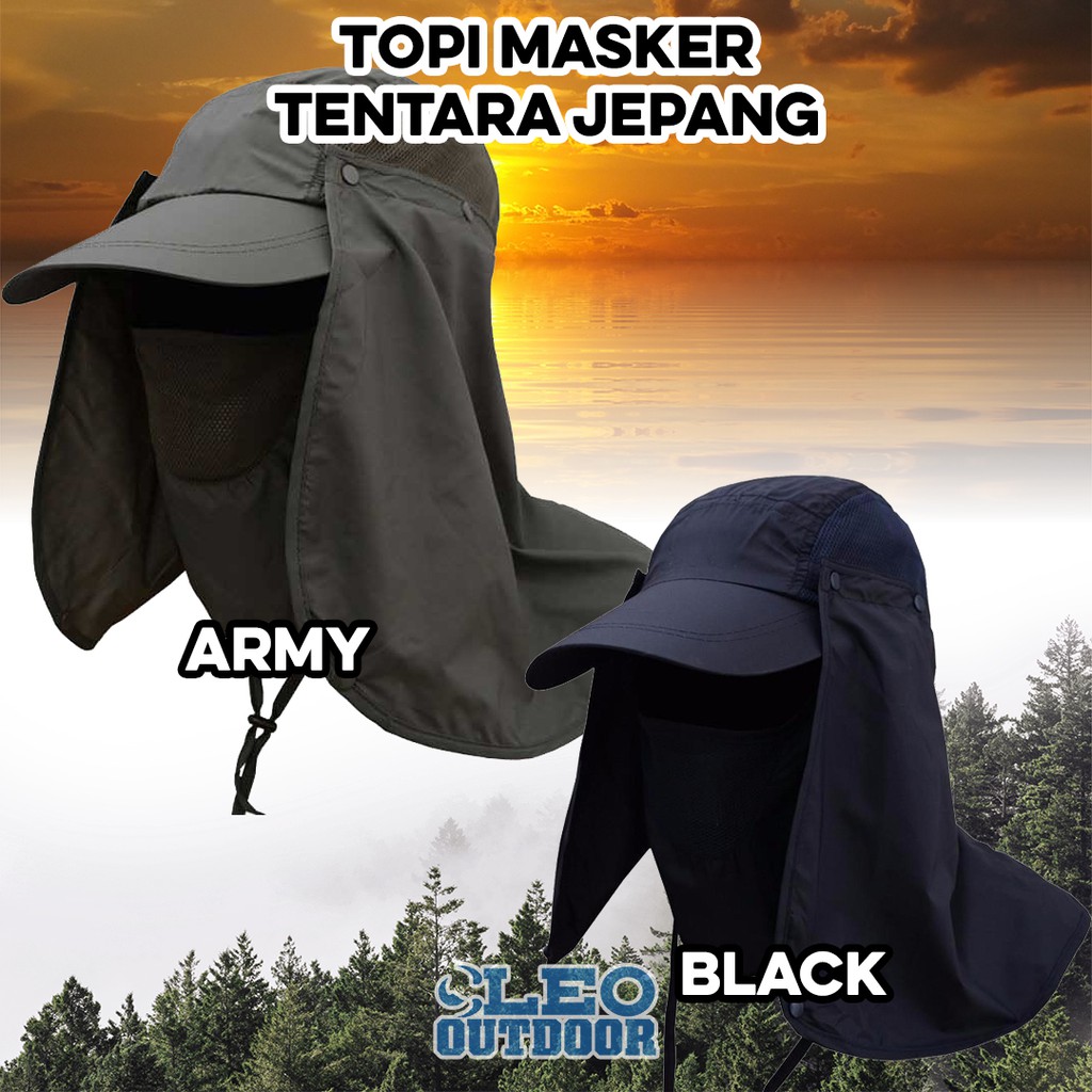 Jual Topi Masker Model Jepang Anti UV - Topi Gunung | Shopee Indonesia