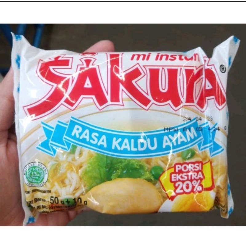 Jual Sakura Mie Instan rasa Kaldu Ayam / Mi Instan | Shopee Indonesia