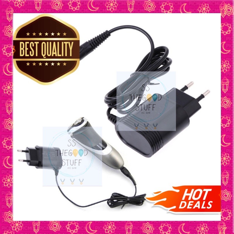 Jual Power Charger Philips Shaver U HQ8505 / 6070 / 6075 / 6090 ( EU ...