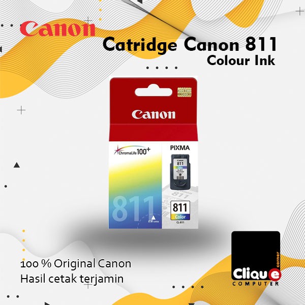 Jual Canon CL-811 Fine Cartridge Tri Warna | Shopee Indonesia