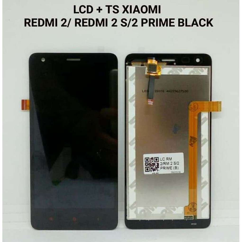 Jual LCD XIAOMI REDMI 2 + TOUCHSCREEN HITAM ORI REDMI 2 PRIME/2S/ MODEL ...