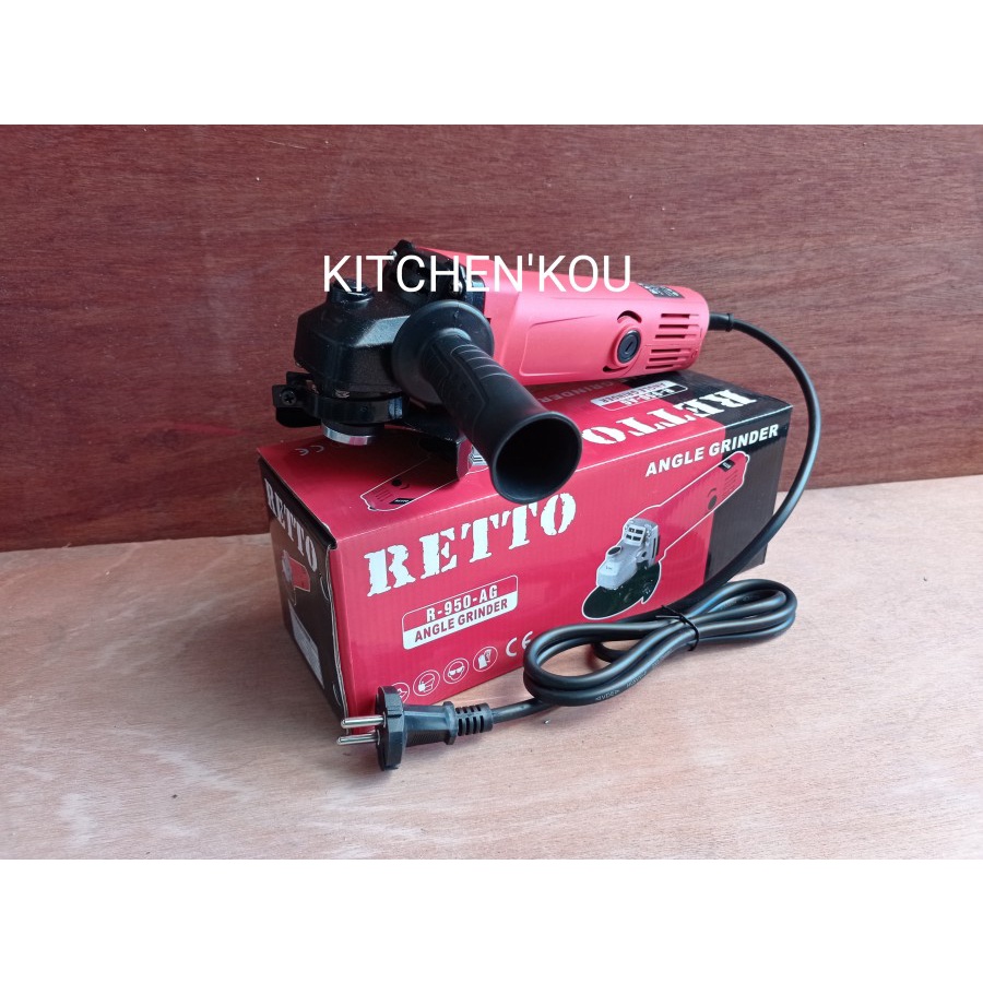 Jual GERINDA POTONG 4 INCH /GERINDA TANGAN /GERINDA LISTRIK /ANGLE ...