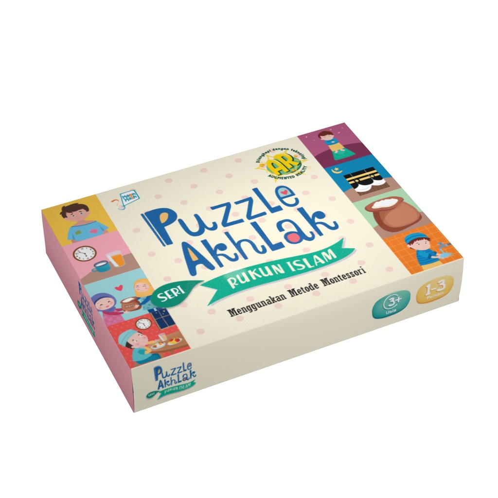 Jual [Buku-MAP] Puzzle Akhlak Rukun Islam 4D Augmented Reality ...