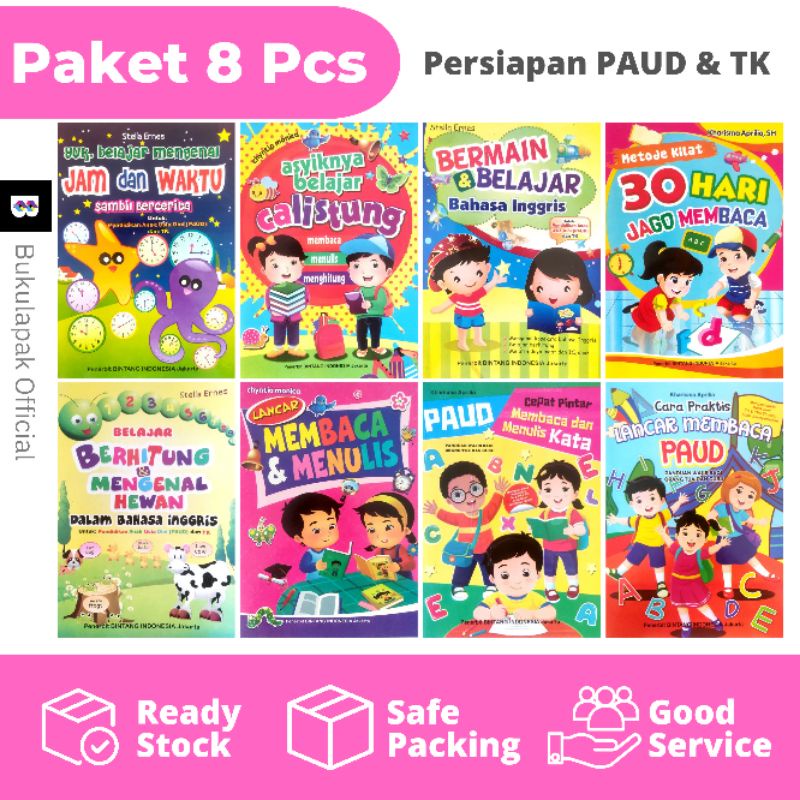 Jual Bukulapak Buku Paket Edukasi Persiapan Anak Belajar Calistung ...