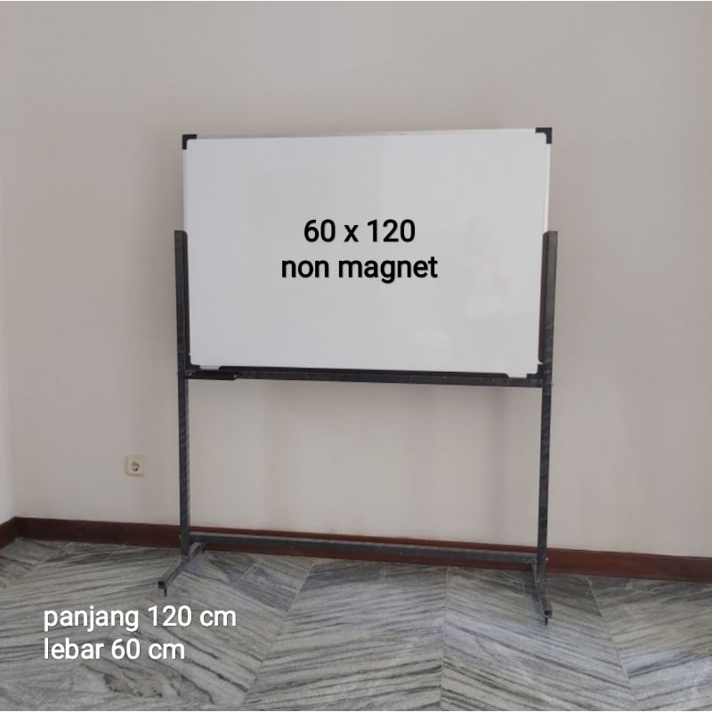 Jual Whiteboard 60 x 120 cm + kakinya | Shopee Indonesia