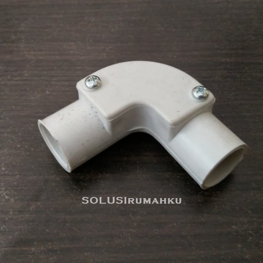 Jual Boch Pipa Conduit Pakai Skrup 20 mm / Knee Belokan Elbow Knie ...