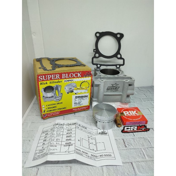 Jual Blok BRT Nmax Aerox Ceramic 63mm | Shopee Indonesia