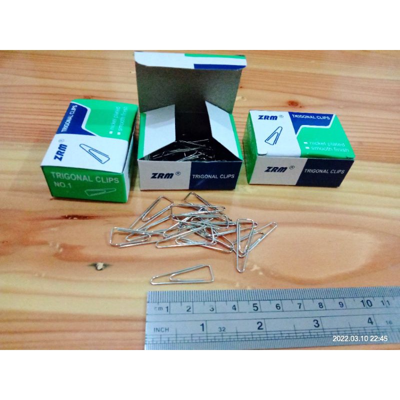 Jual Trigonal clips no 1 - 1 tube | Shopee Indonesia