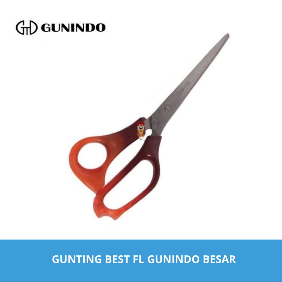 Jual Gunting Kertas Besar Gunindo / Gunting Best FL Gunindo | Shopee ...
