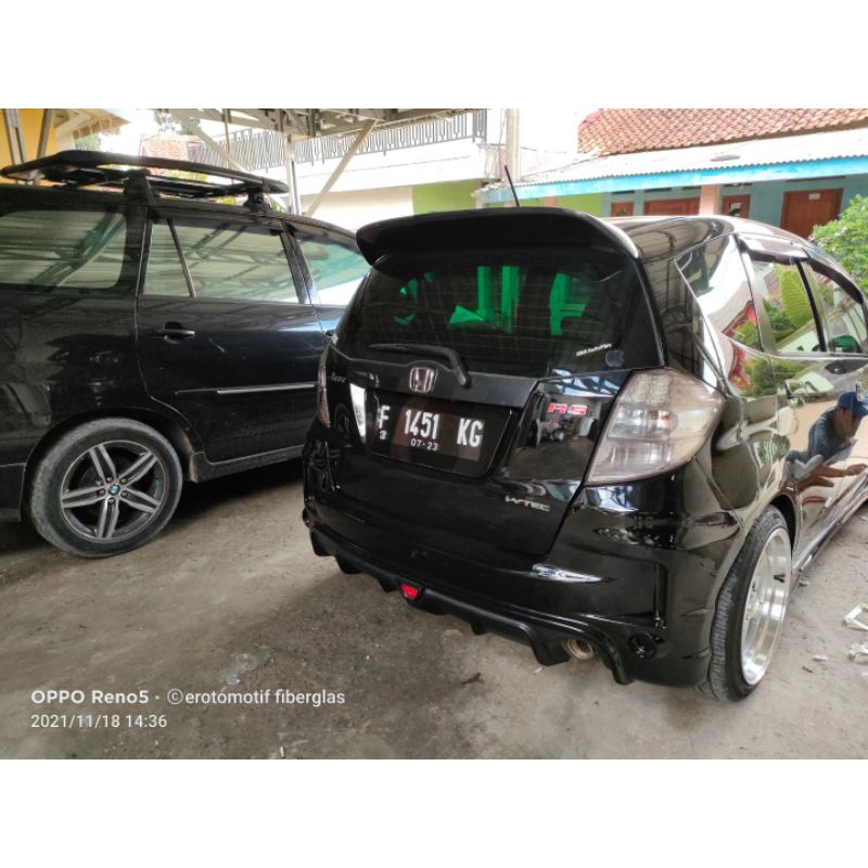 Jual Spoiler Spoon Honda Jazz Ge8 (2008-2014) | Shopee Indonesia