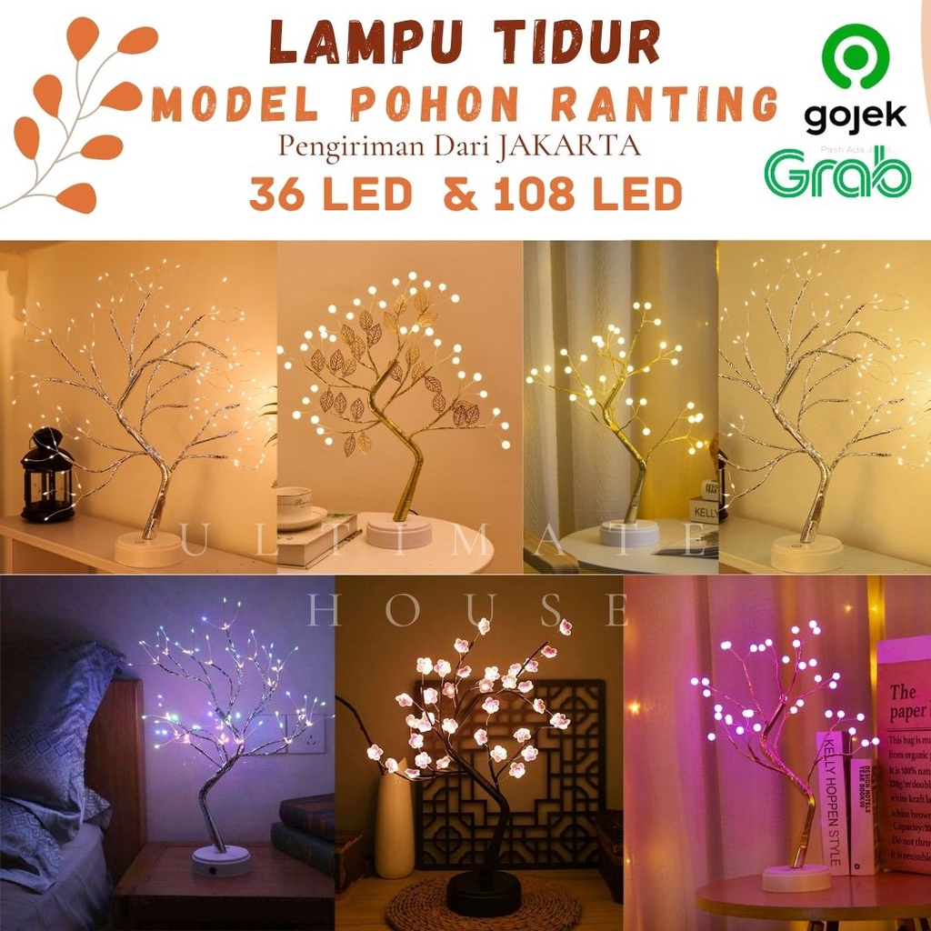 Jual Lampu Model Pohon Ranting Led Dekorasi Bonsai Tree Lamp Lampu ...