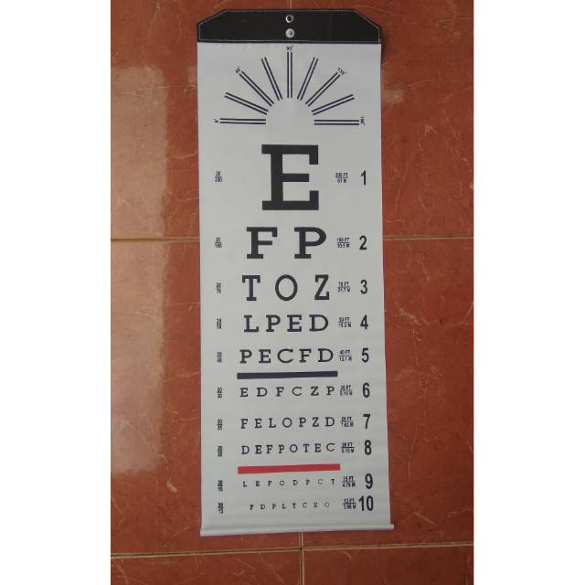 Jual Snelen kecil test mata alat optik kacamata | Shopee Indonesia