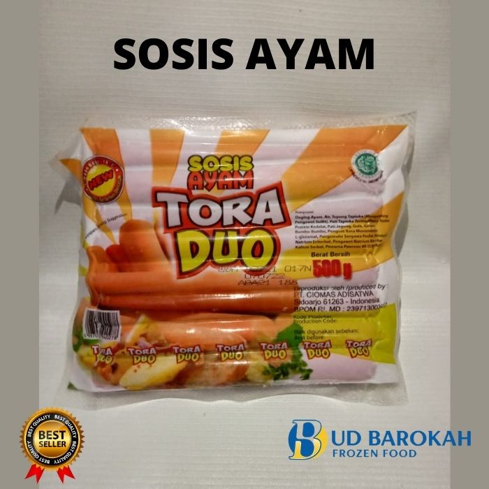 Jual TORA DUO Sosis Ayam 500gram | Shopee Indonesia