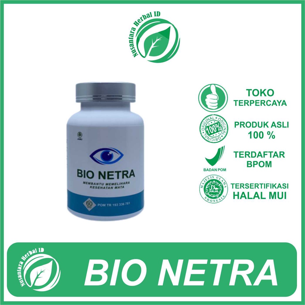 Jual BIO NETRA BIONETRA | OBAT HERBAL MATA | Shopee Indonesia