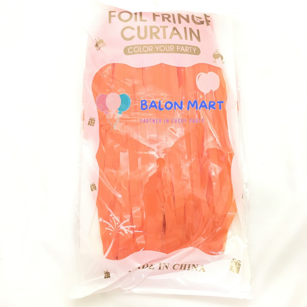 Jual Tirai Foil PASTEL / Foil Curtain MACARON (Satuan) | Shopee Indonesia