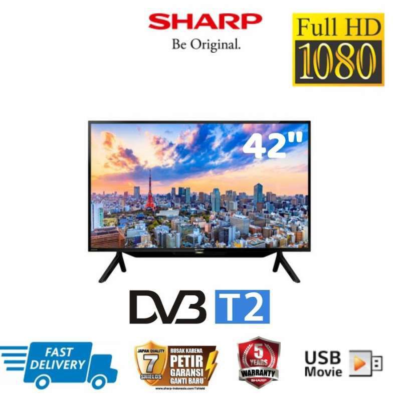 Jual SHARP LED TV 42 INCH DIGITAL 2TC42BD1I Sharp 42bd1i digital tv 42 ...