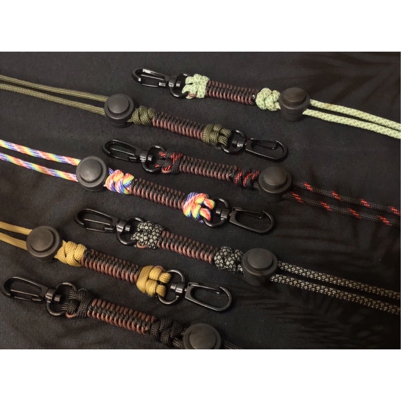 Jual lanyard pod paracord tactical,lanyard id card,gantungan id card ...
