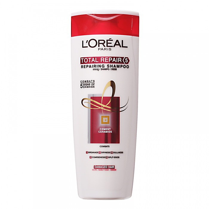 Jual L'Oreal Paris Shampoo Total Repair 330 mL | Shopee Indonesia