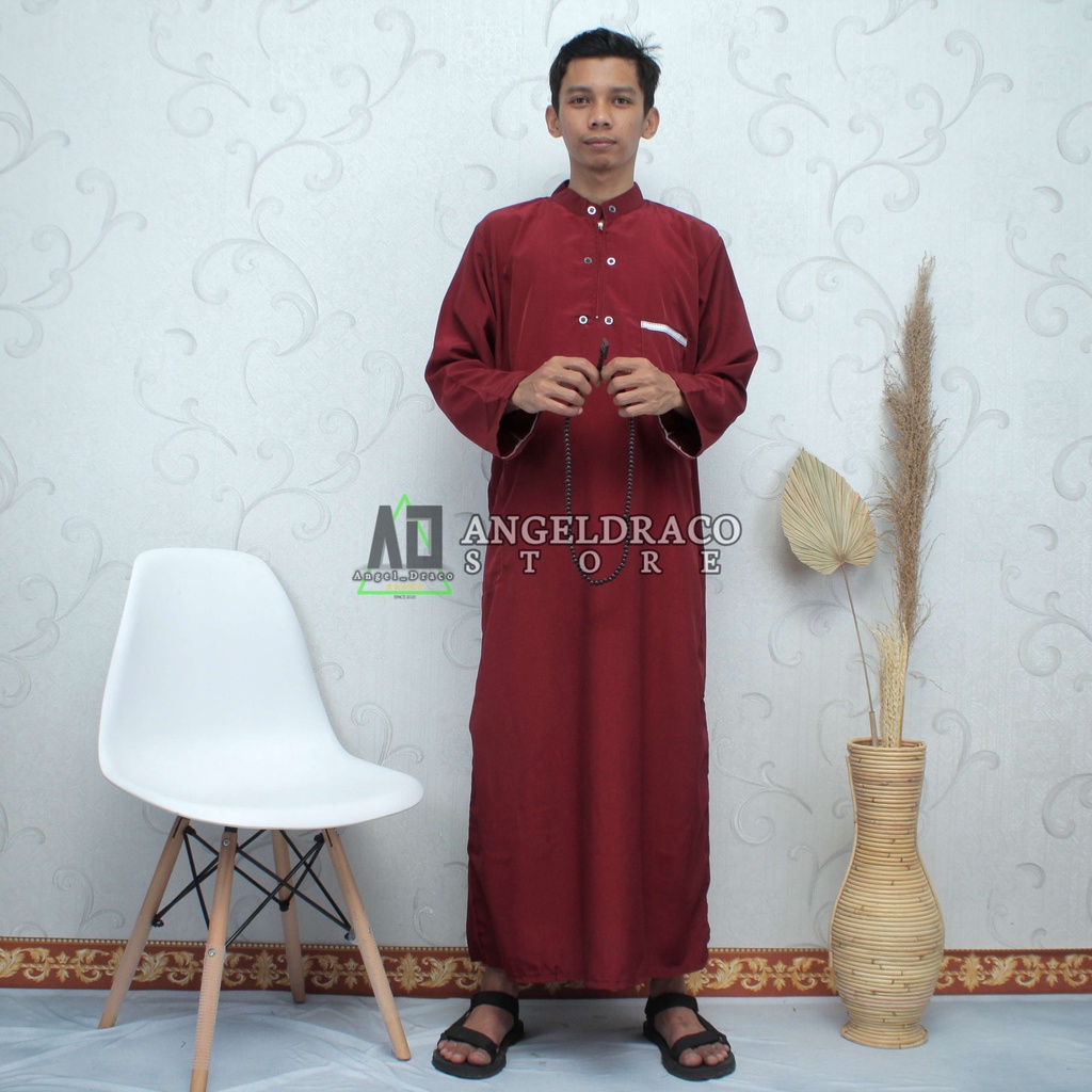 Jual Koko Jubah Gamis Pria Premium Lengan Panjang | Shopee Indonesia