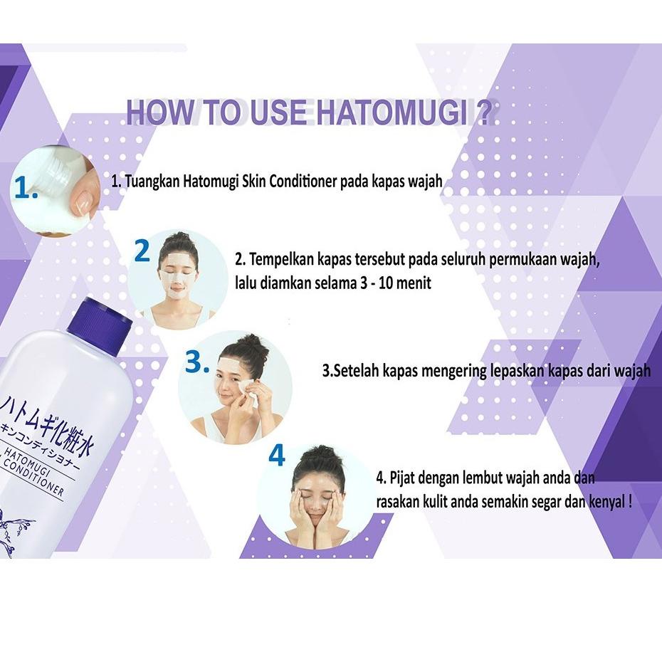 Jual Hatomugi Skin Conditioner Naturie Skin Conditioning Water Toner ...