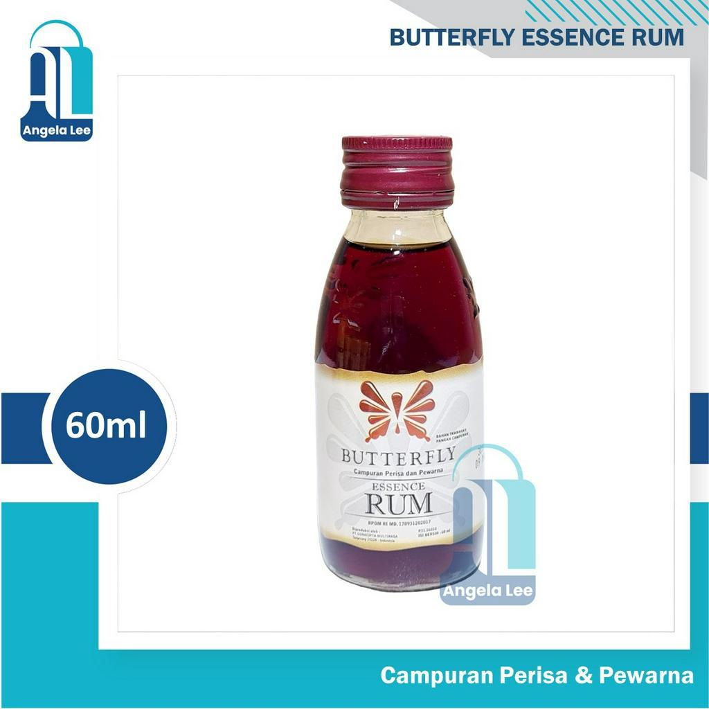 Jual Butterfly Essence Rum Pasta Rhum Jamaica Perisa Adonan Wangi Harum ...