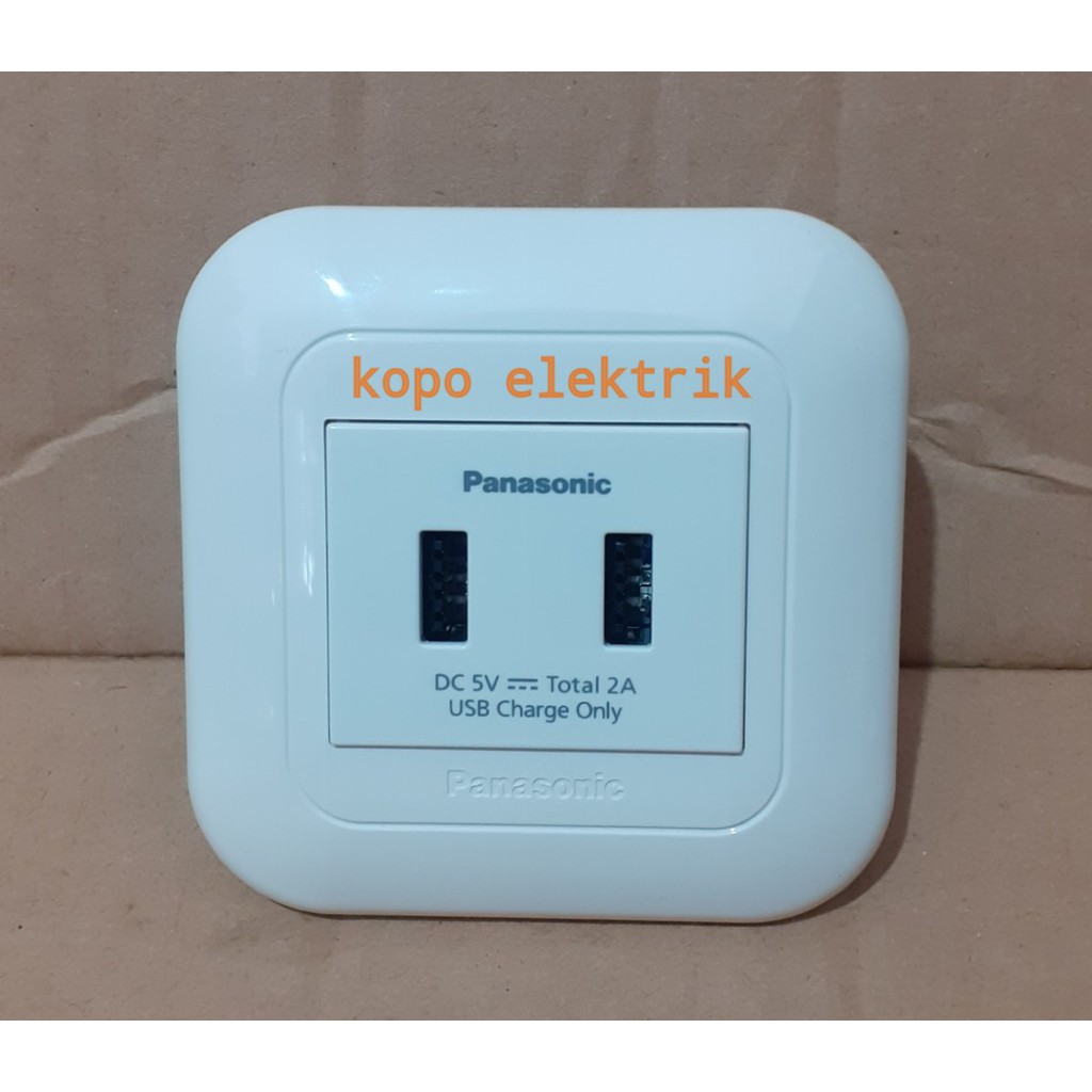 Jual Panasonic Soket USB / Charger USB WIDE | Shopee Indonesia