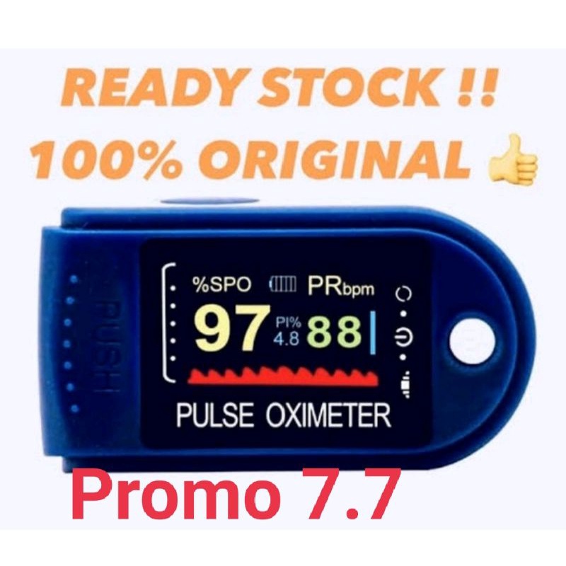 Jual Oximeter OXYMETER SPO2 Alat Pengukur Kadar Oksigen Dalam Darah dan ...