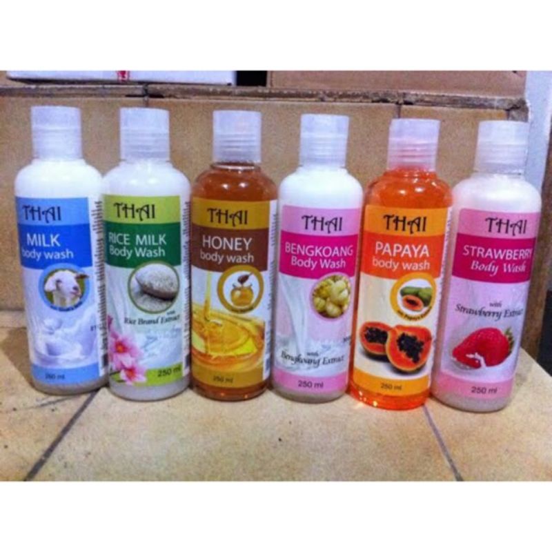 Jual THAI SABUN MANDI CAIR BOTOL 250ML | Shopee Indonesia