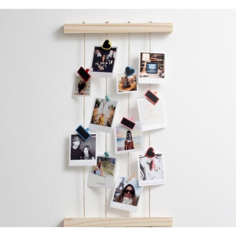 Jual ladder hanger foto polaroid 30x50 cm album foto | Shopee Indonesia