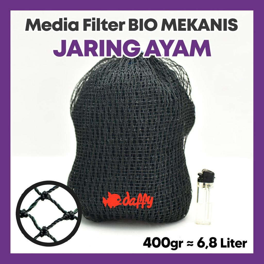 Jual Media Filter Bio Mekanis JARING AYAM 6,8L ≈ 400gr lebih bagus dari ...