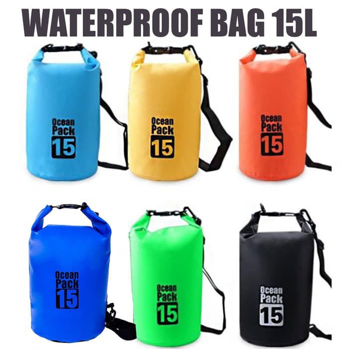 Jual Dry Bag 15L Ocean Pack - Tas Anti Air - Kantong Anti Air | Shopee Indonesia
