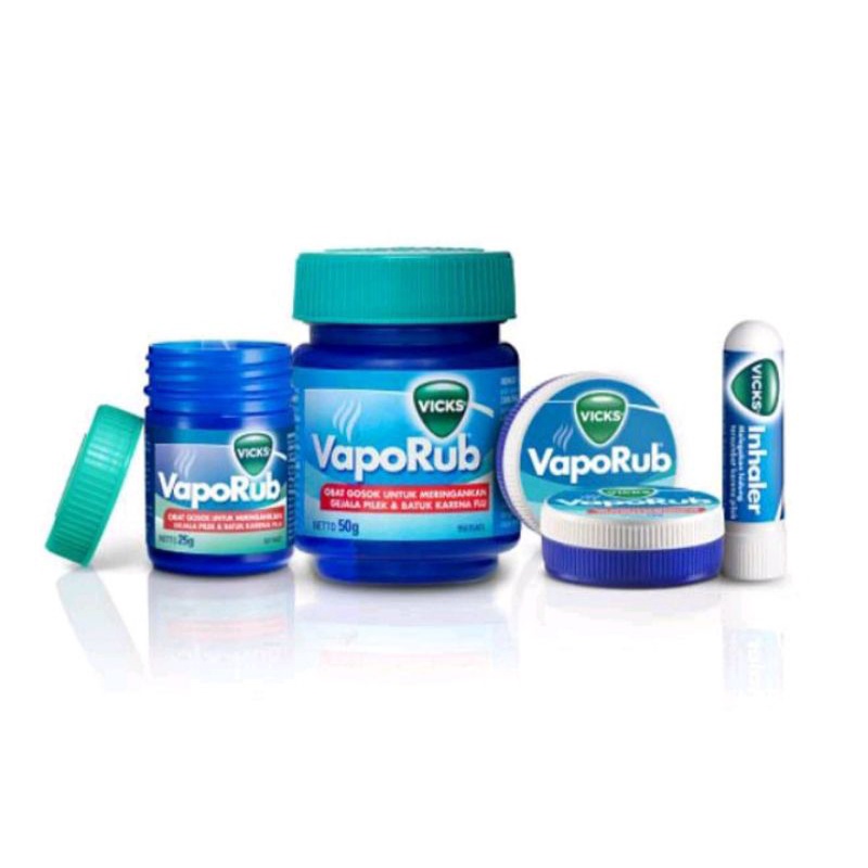 Jual VICKS VAPORUB 25GR 10GR - INHALER | Shopee Indonesia