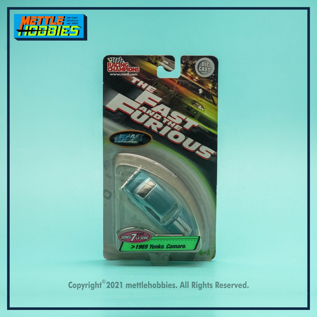 Jual Racing Champions ERTL 1969 Yenko Camaro Fast Furious Diecast ...