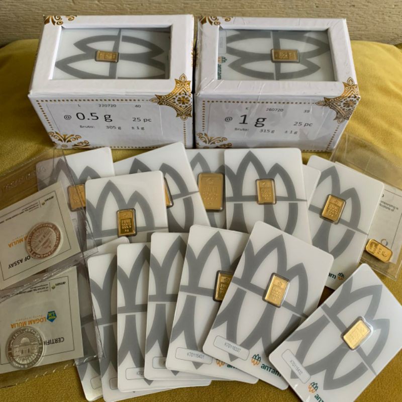 Jual Emas Logam Mulia Antam 1 gram | Shopee Indonesia