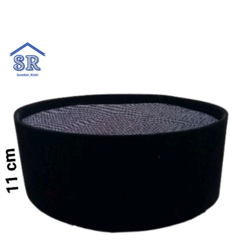 Jual peci kopyah hitam tinggi 11 cm | Shopee Indonesia