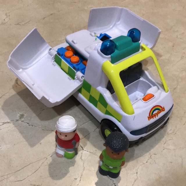 Jual Elc happyland ambulance + garbage truck | Shopee Indonesia