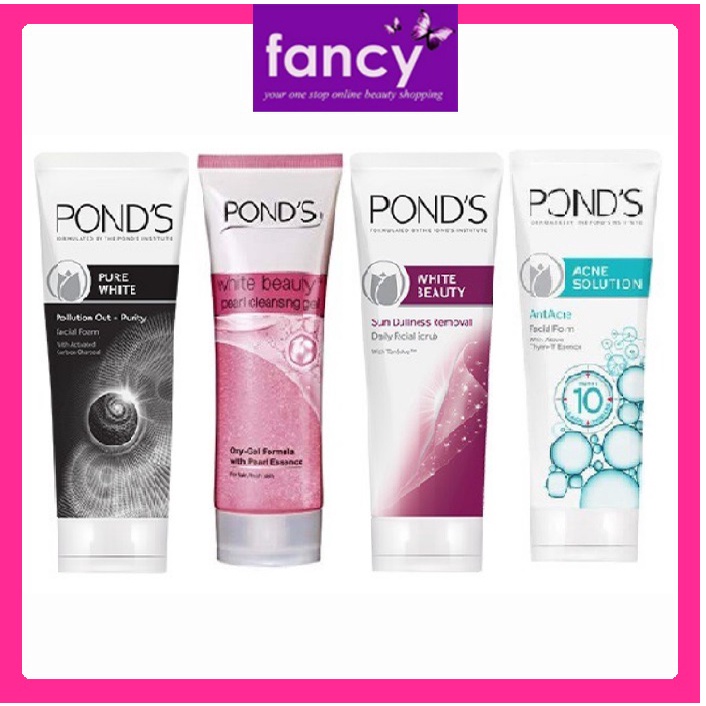 Jual Ponds Facial Wash 50gr Pencuci Wajah Foam | Shopee Indonesia