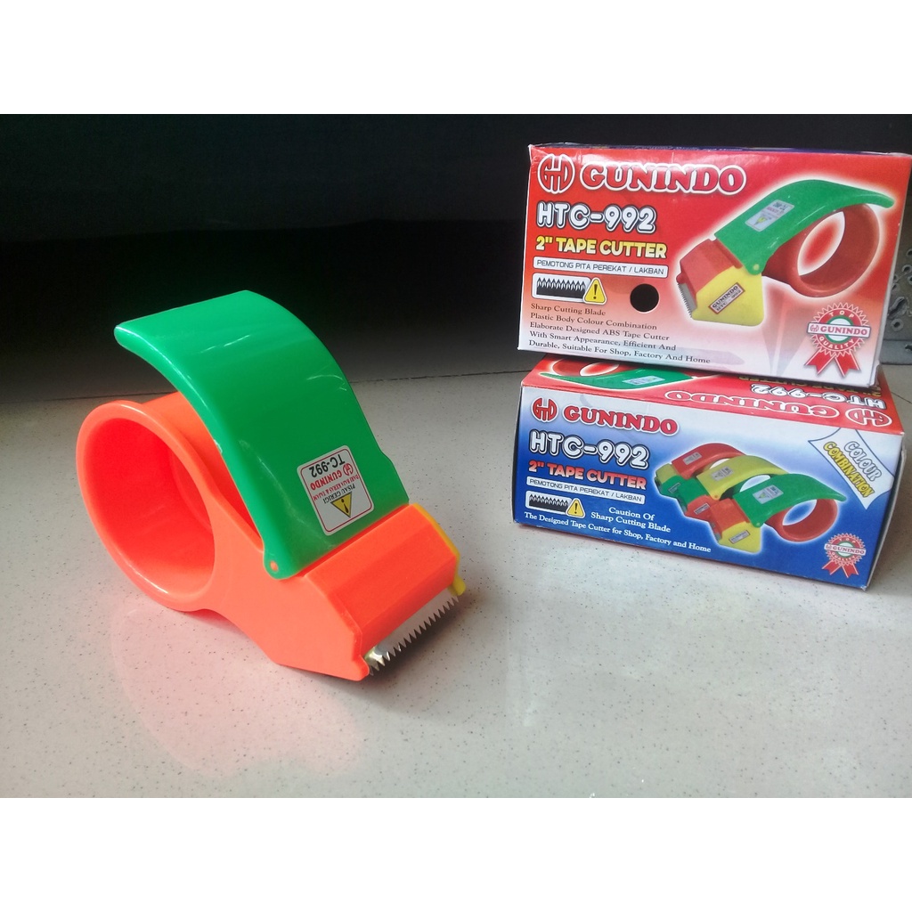 Jual Alat Potong Lakban Besar 2" 48mm Tape Cutter - GUNINDO TC992 ...