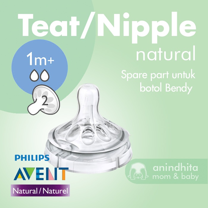Jual Philips Avent Teat Natural Nipple Replacement Dot Pengganti