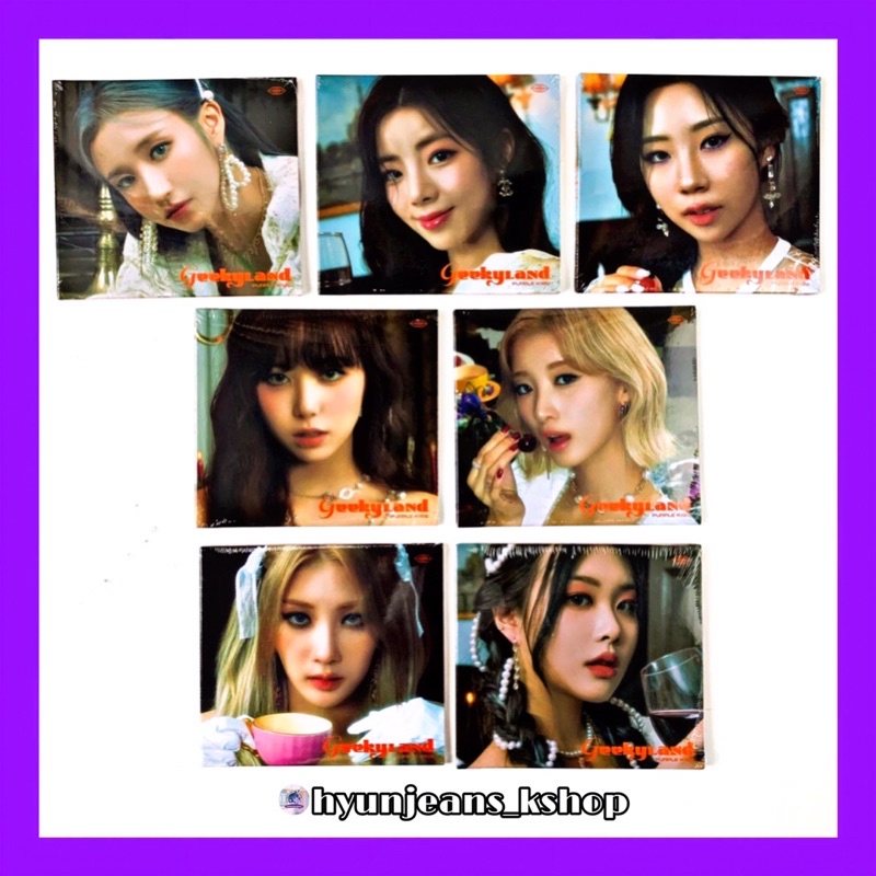 Jual [READY STOCK] PURPLE KISS The 4th Mini Album - GEEKYLAND + Poster ...