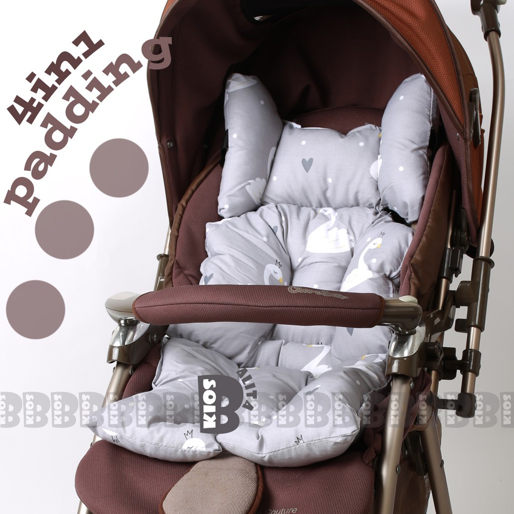 Jual 4in1 UNIVERSAL STROLLER PAD / ALAS STROLLER CAR SEAT BOUNCER ...