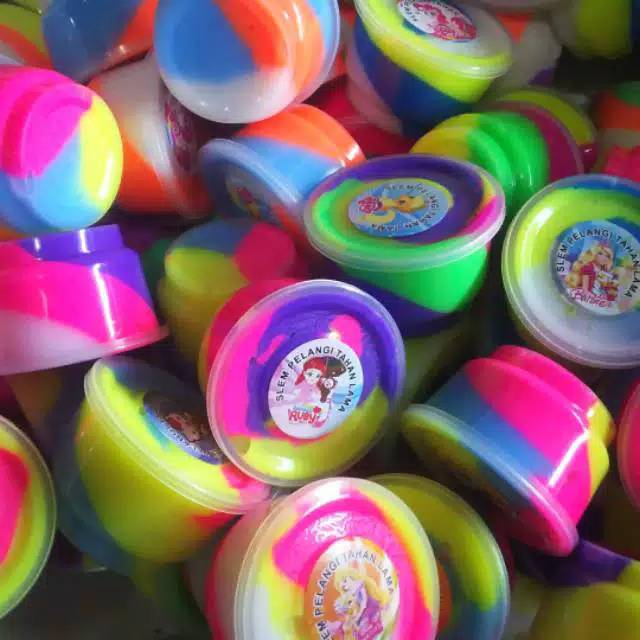 Jual Mainan slem warna warni ukuran sedang dan jumbo | Shopee Indonesia