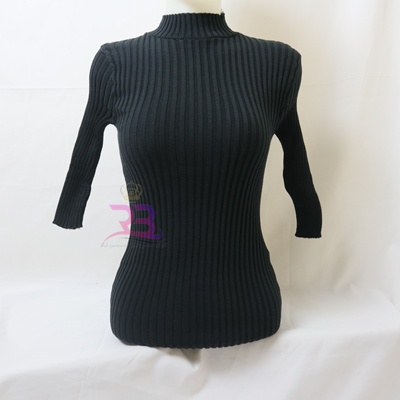 Jual SIZE STANDAR DAN JUMBO BB 40-90KG TurtleNeck rajut Lengan 3/4 ...