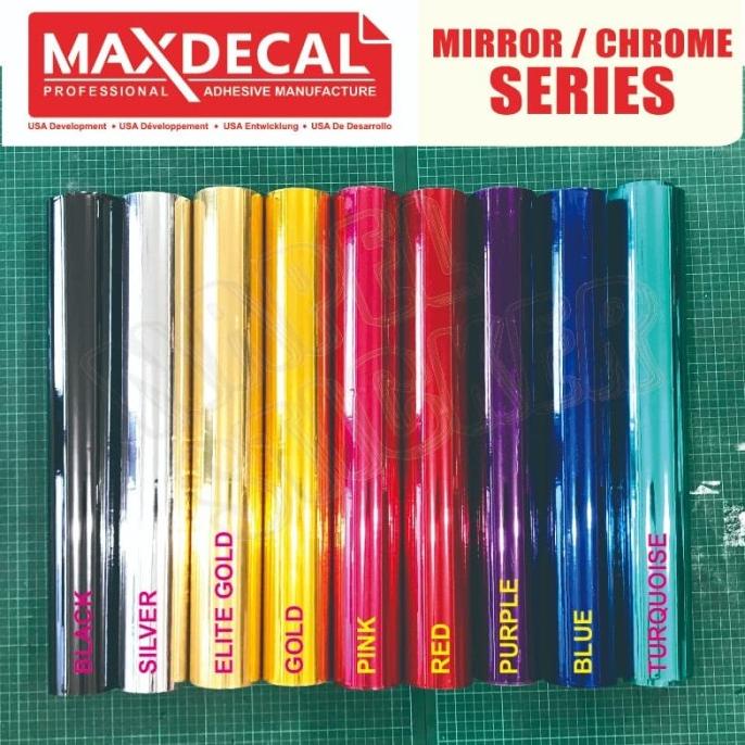 Jual Stiker/ Max Decal Krom / Sticker Vinyl Maxdecal Mirror Chrome ...