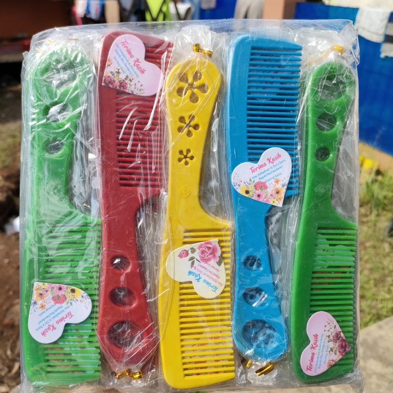 Jual Souvenir sisir besar isi 100pcs | Shopee Indonesia