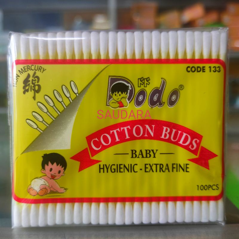 Jual COTTON BUDS BABY DODO isi 100 pcs | Shopee Indonesia