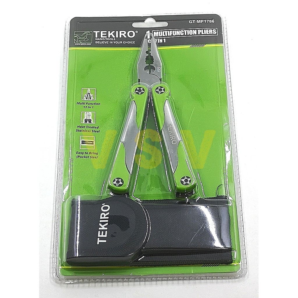 Jual Tekiro Tang Multifungsi 17in1 / tang serba guna / tang multifungsi ...