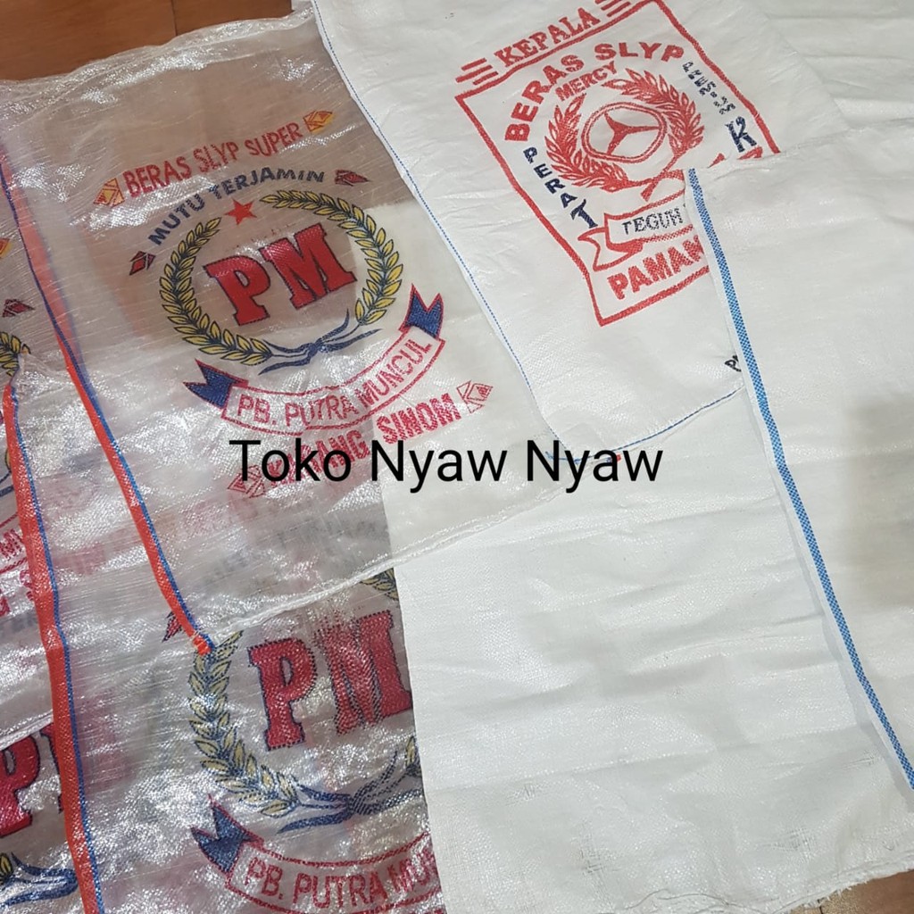 Jual Karung Beras 50kg / Karung bekas besar ukuran 50 kg / Karung 1 ...