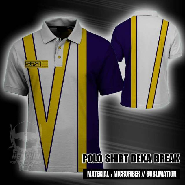 Jual Polo Shirt Full Print Deka Break | Shopee Indonesia