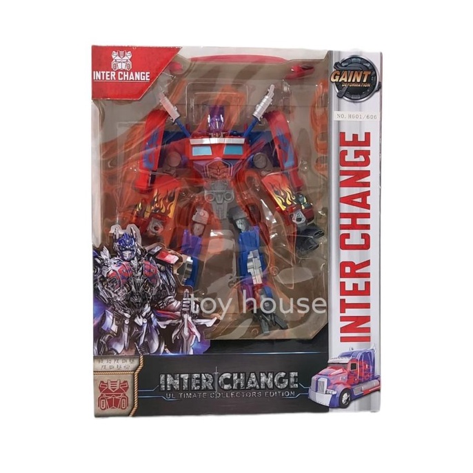 Jual Robot Transformer Optimus Prime Interchange Mainan Anak Cowok ...
